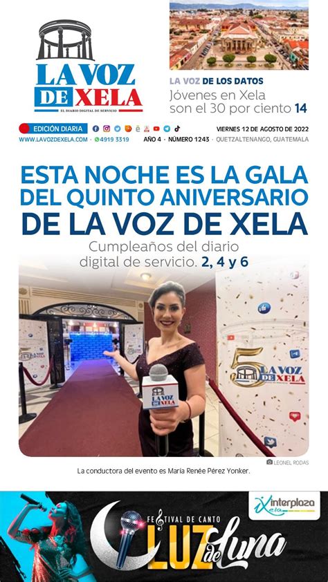 Calam O Edici N Digital Del Diario La Voz De Xela