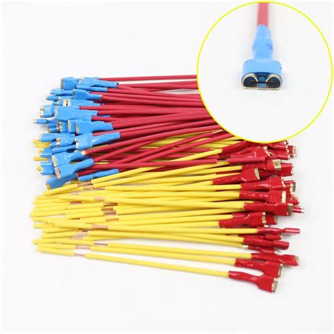 20pcs 6 3mm Female Spade Crimp Terminals Wire Connector 6 3 Terminal