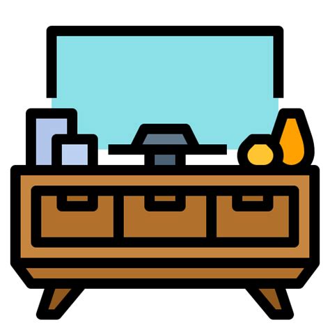 Tv Table Ultimatearm Lineal Color Icon