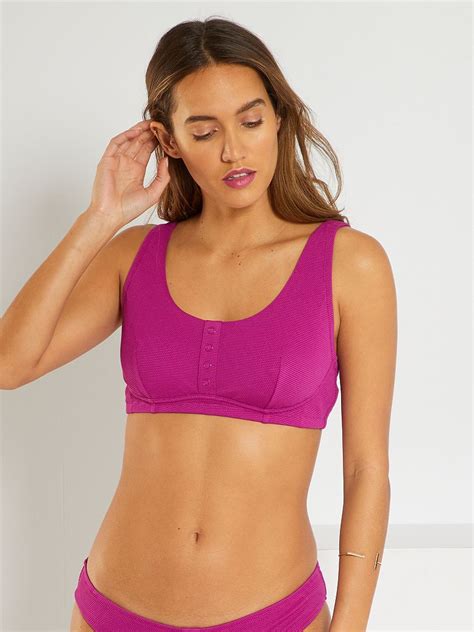 Sujetador De Bikini Posoperatorio Rosa Kiabi