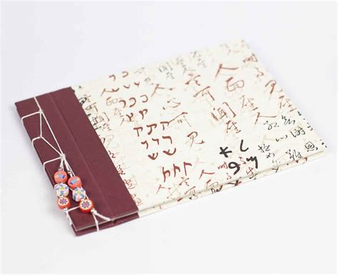 Carnet reliure japonaise Calligraphie asiatique Sœurs de la