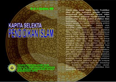 Kapita Selekta Pendidikan Islam Buku Daras Digital Library Uin Sunan