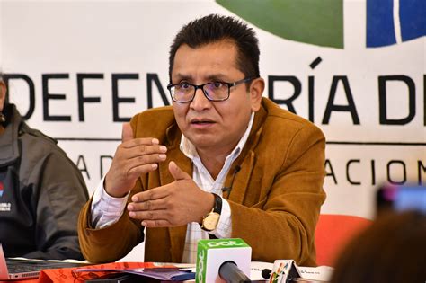 El Defensor del Pueblo lanza plan de acción defensorial sobre