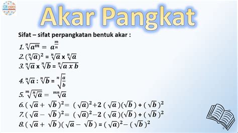 Akar Pangkat Pecahan Negatif