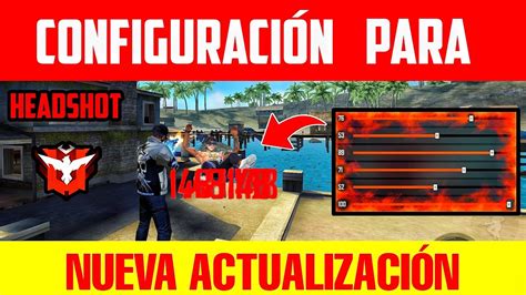 LA MEJOR SENSIBILIDAD PARA LEVANTAR MIRA EN LA NUEVA ACTUALIZACIÓN DE
