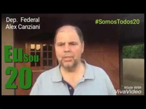 Deputado Federal Alex Canziani Apoia O 20 Luiz Nicacio E Edgar YouTube