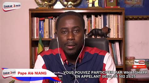 Diffusion En Direct De Dakar Matin YouTube