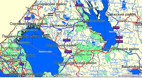 Ладожское озеро на карте россии контурная карта 97 фото