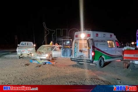 Hoy Tamaulipas Choque Deja 9 Lesionados Y Un Menor Muerto En La