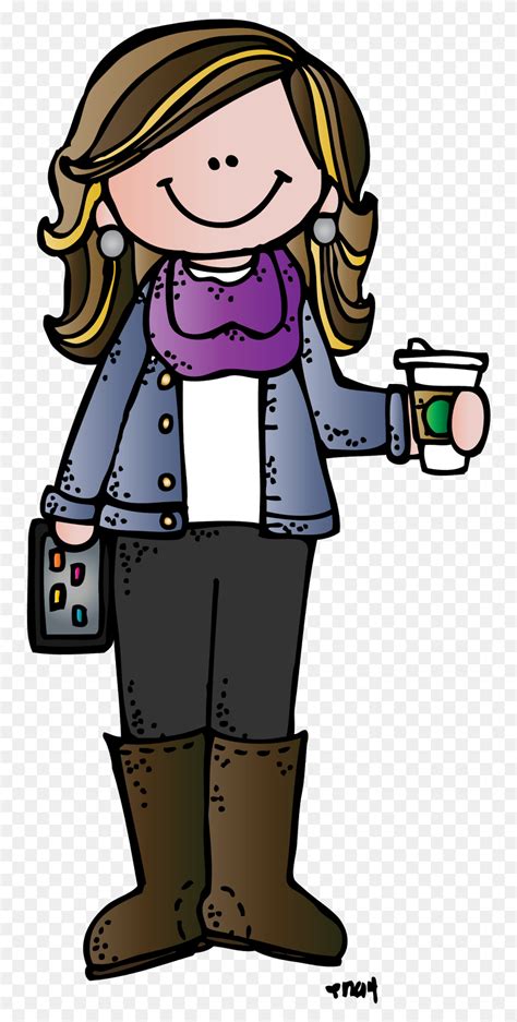 Cartoon Clipart Teacher Education School Melonheadz Teacher Png