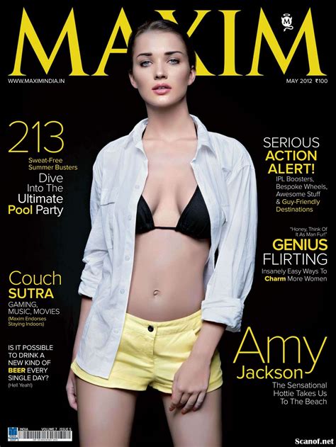 Amy Jackson For Maxim Magazine India Your Daily Girl