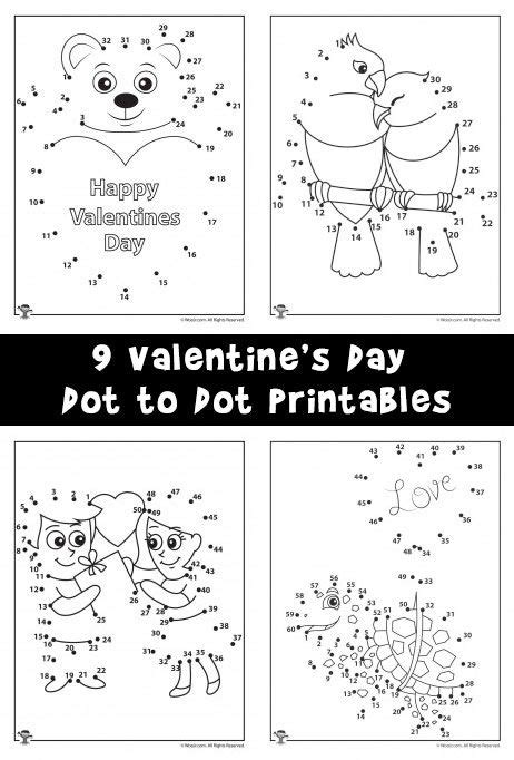 Free Printable Valentine Activity Sheets