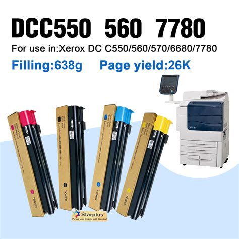 Compatible Xerox Toners Wc7525 7855 7845 7835 Dcc2270 3370 550 5580