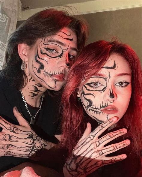 Halloween Skeleton Makeup Skeleton Face Paint Skull Face Paint