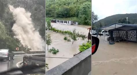 Snažno nevrijeme pogodilo Istru snimke pokazuju poplavljene podrume