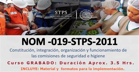 Norma Oficial Mexicana Nom Stps Comisiones De Seguridad E
