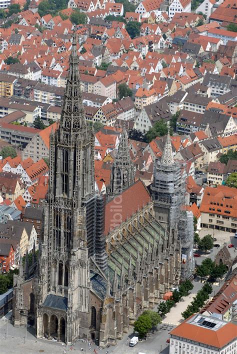 Ulm von oben Ulmer Münster