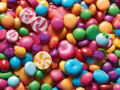 Fondo De Dulces Y Fondo De Pantalla Muy Genial Foto Premium