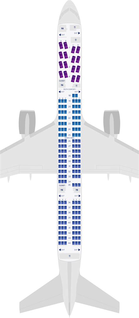 Boeing 757 200 Seat Maps Specs Amenities Delta Air Lines