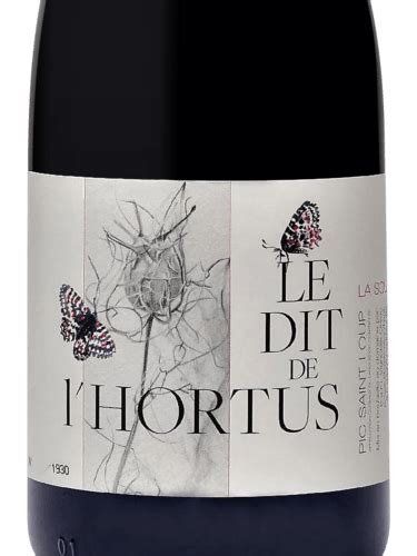 Domaine De L Hortus Le Dit De L Hortus La Soulane Pic Saint Loup