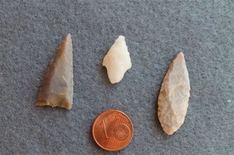 PRÉHISTOIRE NÉOLITHIQUE POINTE de Flèche Silex Mali Sahara Biface Lot