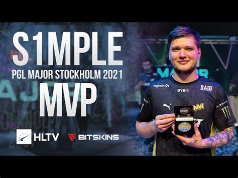 S1mple HLTV MVP By Bitskins Of PGL Major Stockholm 2021 YouTube