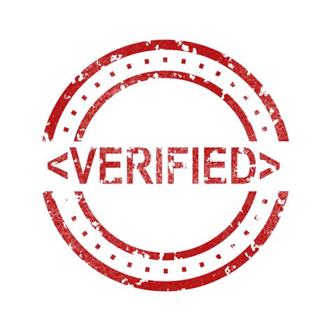 Verification Stamp
