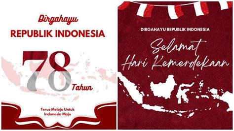 25 Poster Gambar 17 Agustus Dalam Rangka HUT RI Ke 78 Cocok Jadi
