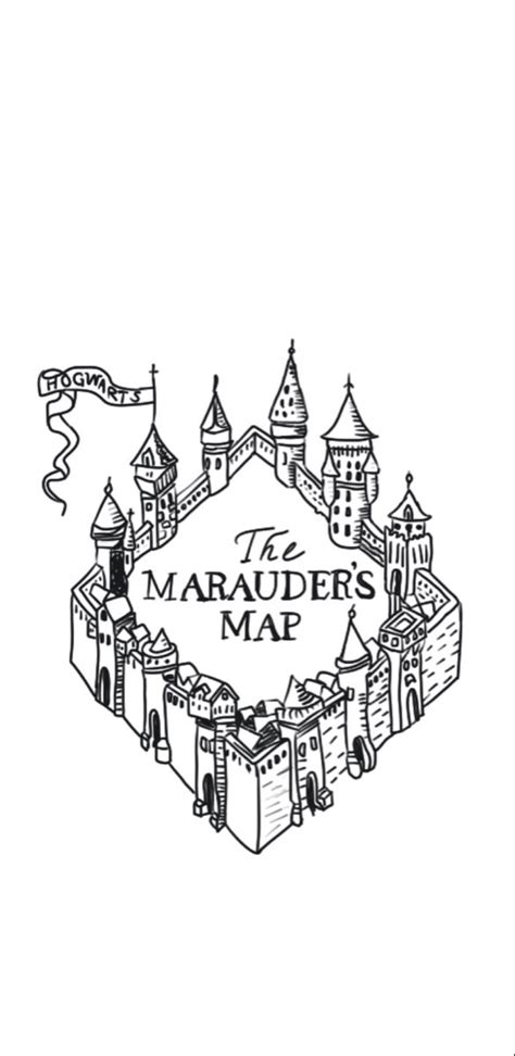 Marauders Map Tattoo Marauders Map Tattoo Harry Potter Art Drawings