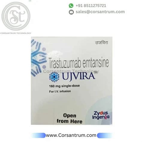 Ujvira 160mg Trastuzumab Emtansine Injection At Rs 54940 Vial