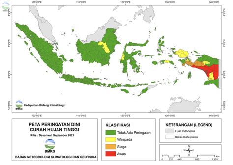 Memasuki Awal Musim Hujan Waspadai Dampak Potensi Curah Hujan Tinggi
