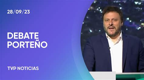 Cruces y chicanas en el debate porteño YouTube