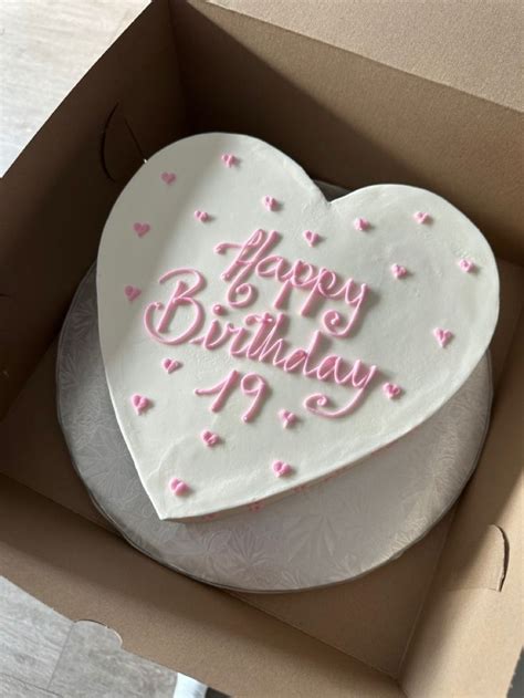 19th Birthday Cakes Heart Birthday Cake Funny Birthday Cakes