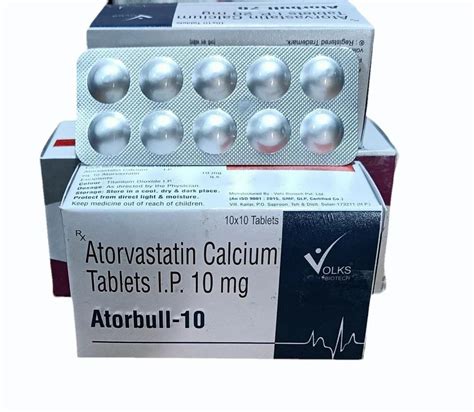 Atorvastatin 10 Mg Tablets At Rs 682 Box Pharmaceutical Tablets In