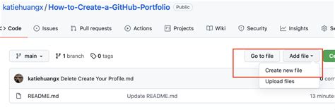How To Create A GitHub Portfolio README Md At Main Katiehuangx How To