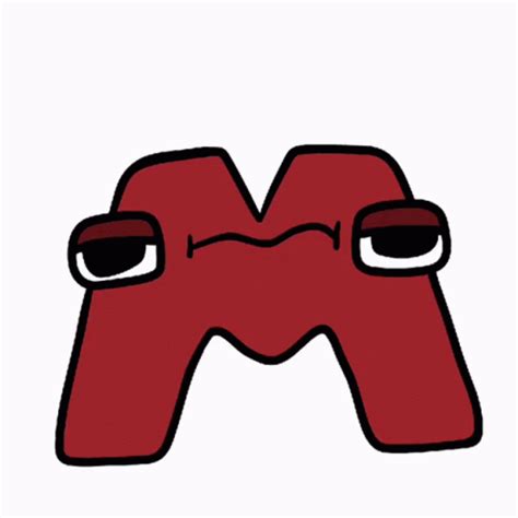 The Letter M Is Made Up Of Two Eyes