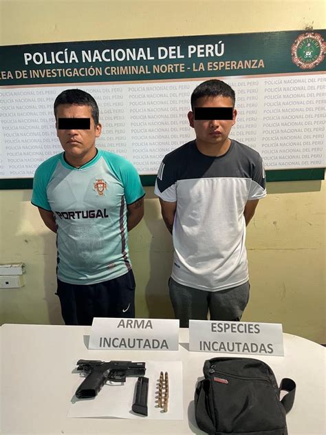 La Libertad Policía desarticula banda criminal Los Pistolocos de la