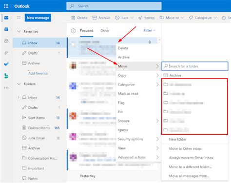 How To Select Multiple Emails In Outlook Inbox Design Talk