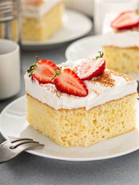 Tres Leches Cake Lemon Blossoms