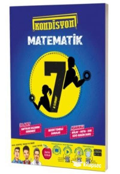 7 Sınıf Matematik Kondisyon Deneme Newton Yayınları 9786057727732