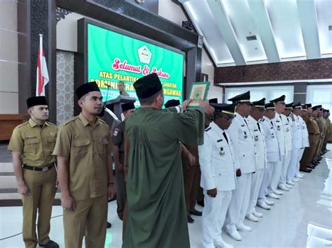 Alasan Penyegaran Pj Bupati Aceh Utara Lakukan Mutasi Rotasi Dan