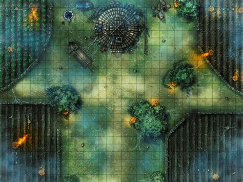 Farm Battle Map Dnd Battle Map D D Battlemap Dungeons And Etsy Australia