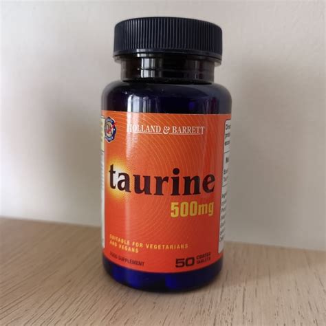 Holland Barrett Taurine Review Abillion