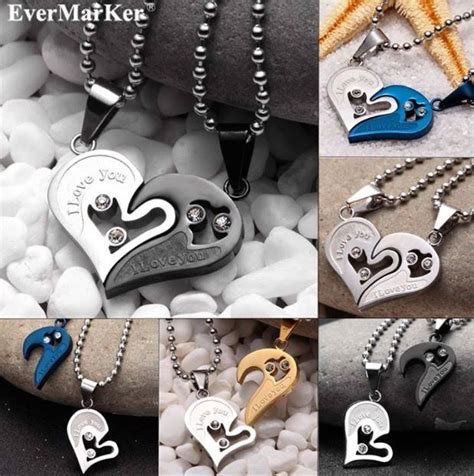 Tiffany Heart Heart Charm Bracelet Washer Necklace Super Cute Cute