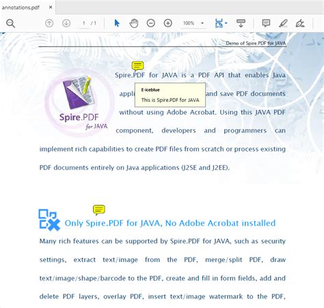 spire pdf for java