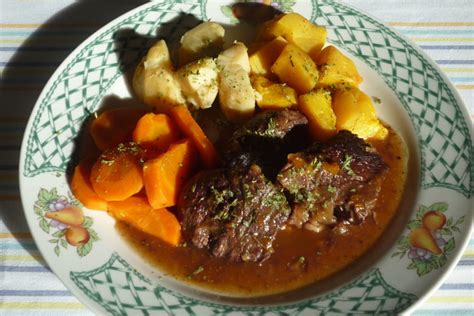 Recette de Boeuf mijoté aux légumes d automne
