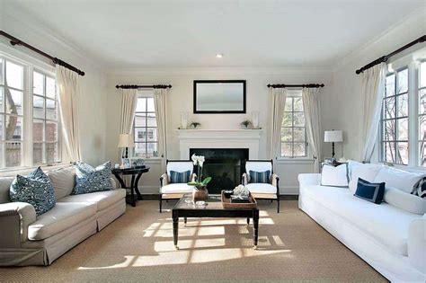 Living Room Couches Facing Each Other Cabinets Matttroy