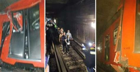 LÍNEA 3 PARALIZADA Choque de trenes subterráneos en Metro de Ciudad
