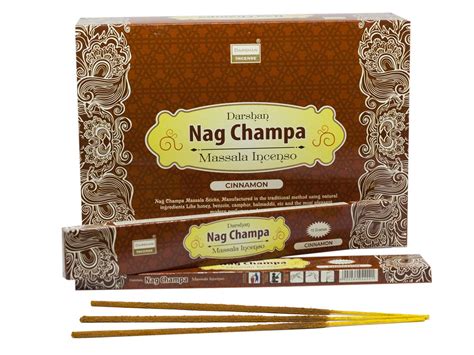 Incenso Aromatizador Darshan Massala Nag Champa Cinnamon Magnificat