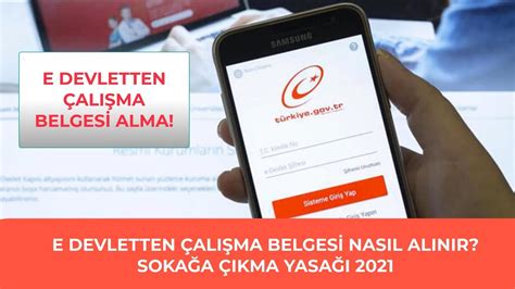 E Devletten 65 Yaş Üstü Çalışma Belgesi Nasıl Alınır Yorumlardaki